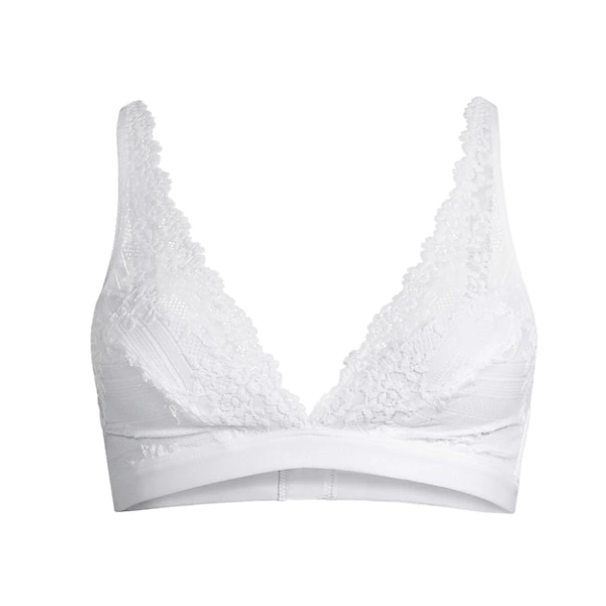 852191 Embrace Lace Wire Free Bra | Delicious White – Muse Intimates